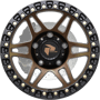 PDW Wheels - BEAST Bronze centre Black Lip