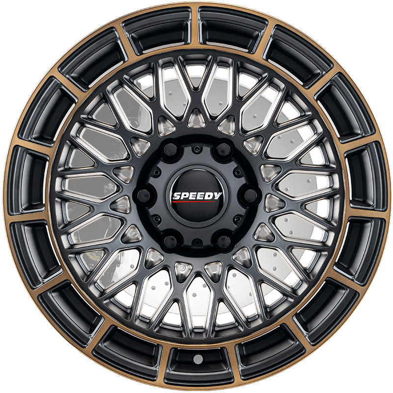 Speedy Wheels HOTWIRE MATTE BLACK/BRONZE - AAA Tyre Factory