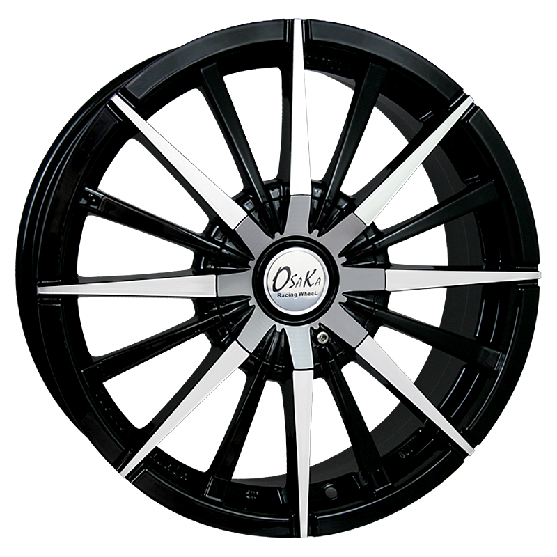 Osaka VENOM wheel with MACHINE BLACK | Lithgow Tyre Service